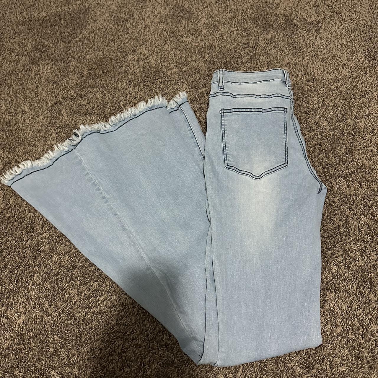 altar’d state flare/boot cut jeans. size medium.... - Depop