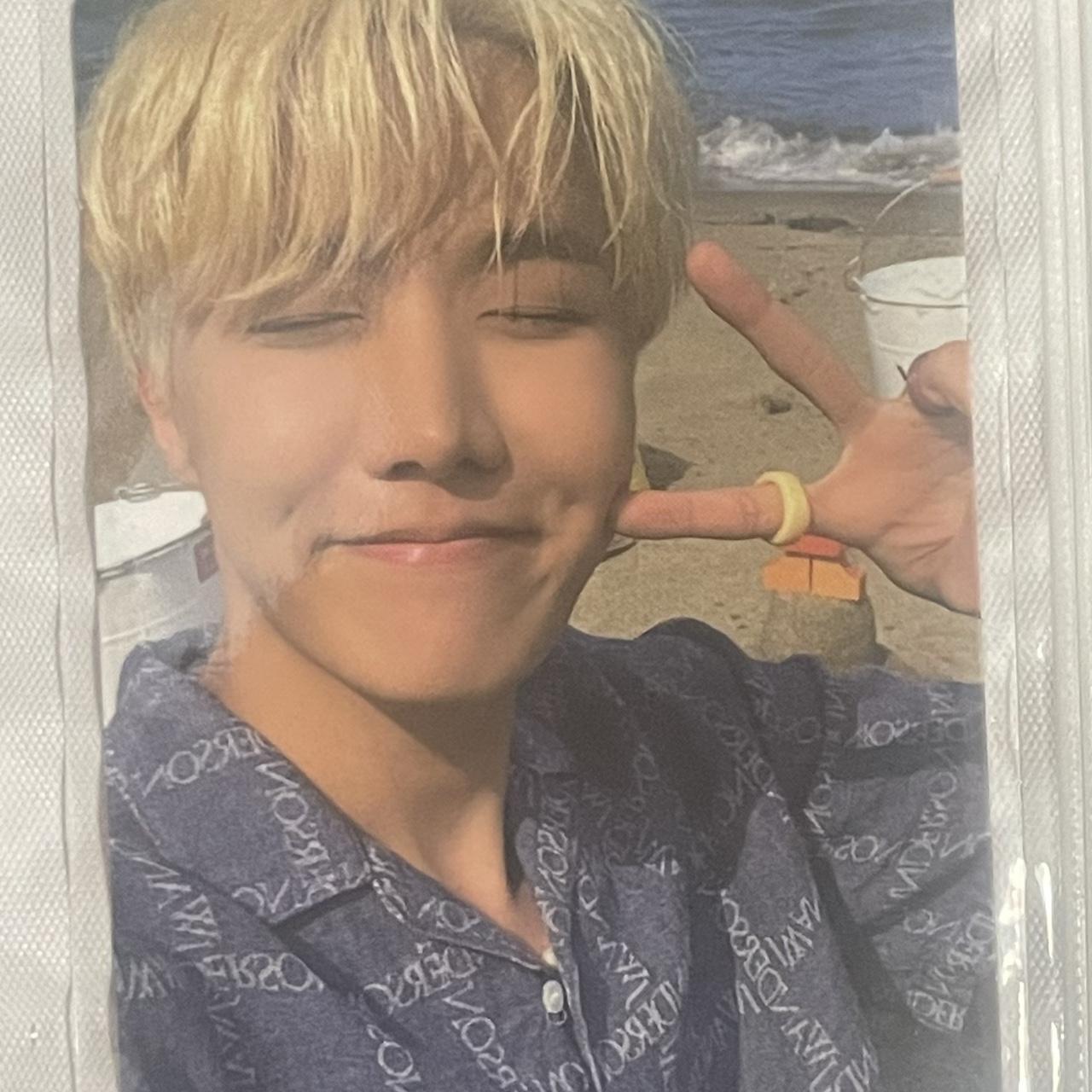brand new jhope photo card comes with photo card... - Depop