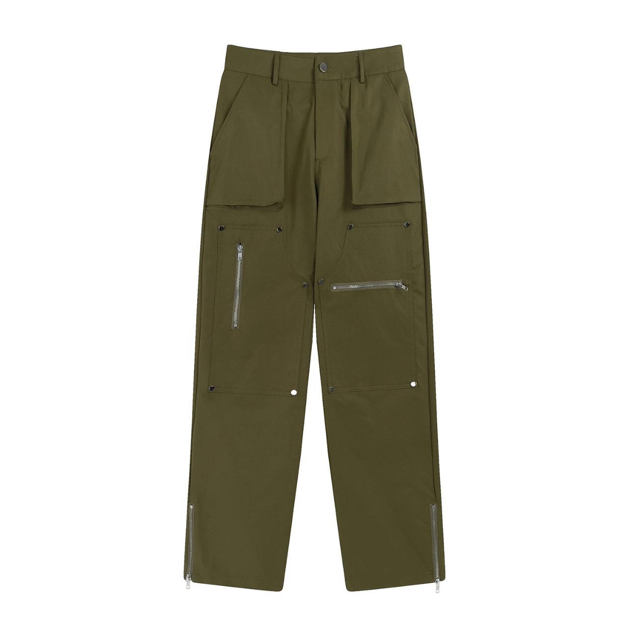 Multi-pocket Zipper Cargos All Variants Available - Depop