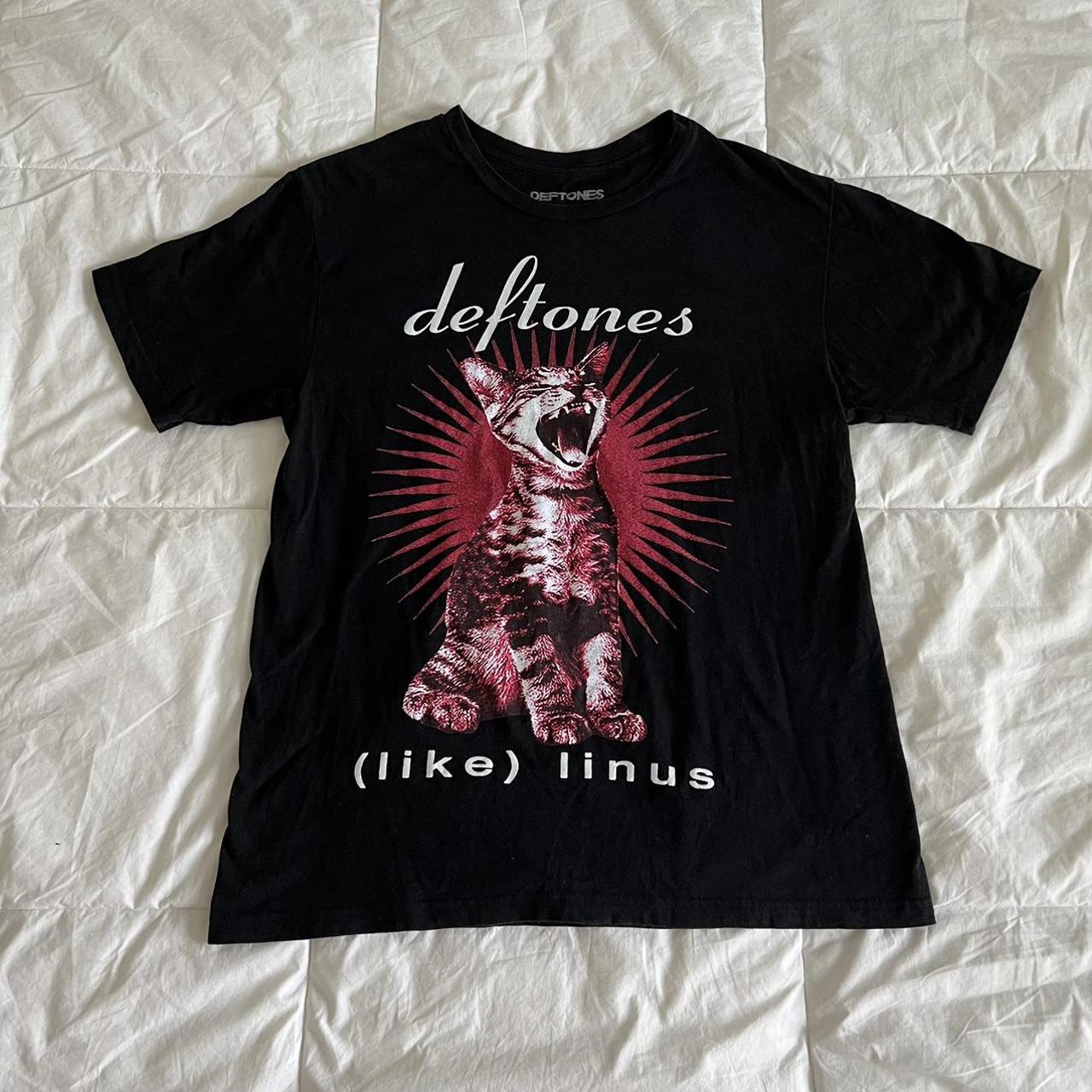 Hot Topic Deftones Like Linus Album Cover Boyfriend... - Depop