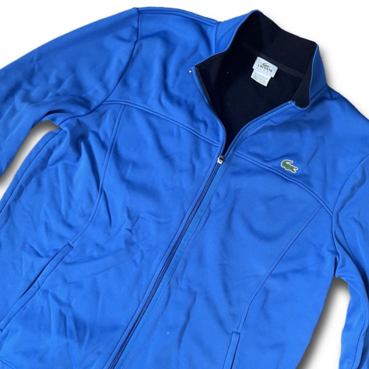 LG Lacoste Sport sweater (Blue) Made in Vietnam... - Depop
