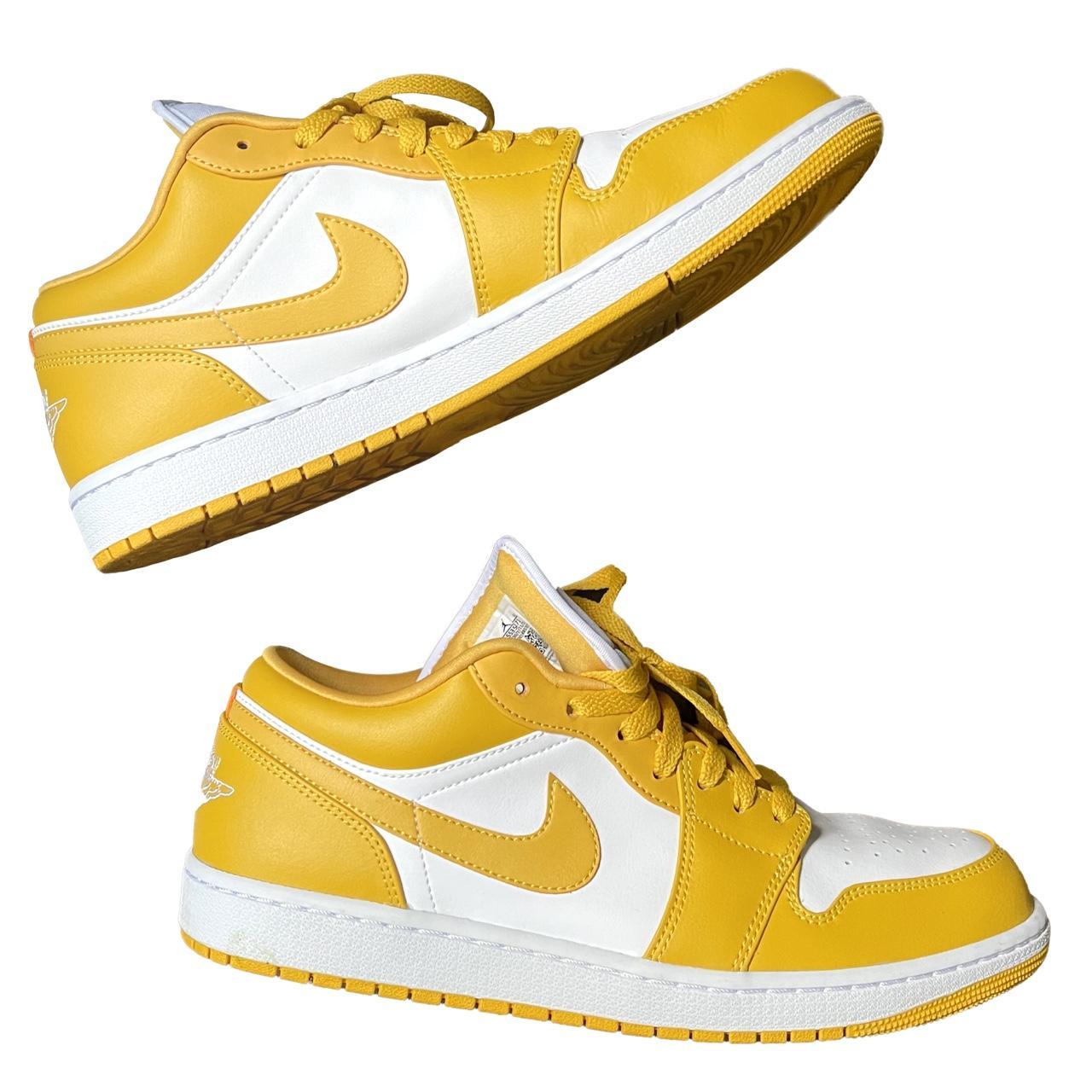 Men’s Air Jordan 1 Low: ‘Pollen’ Original box... - Depop