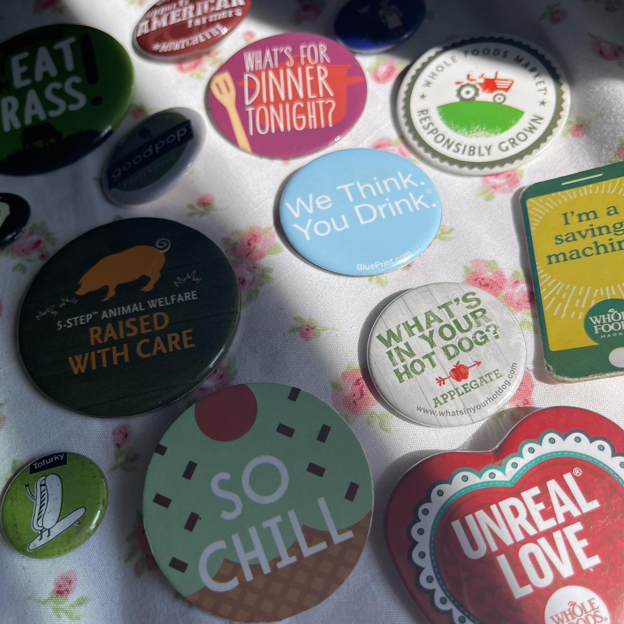 cute whole foods pins #wholefoods #collectable #pin... - Depop