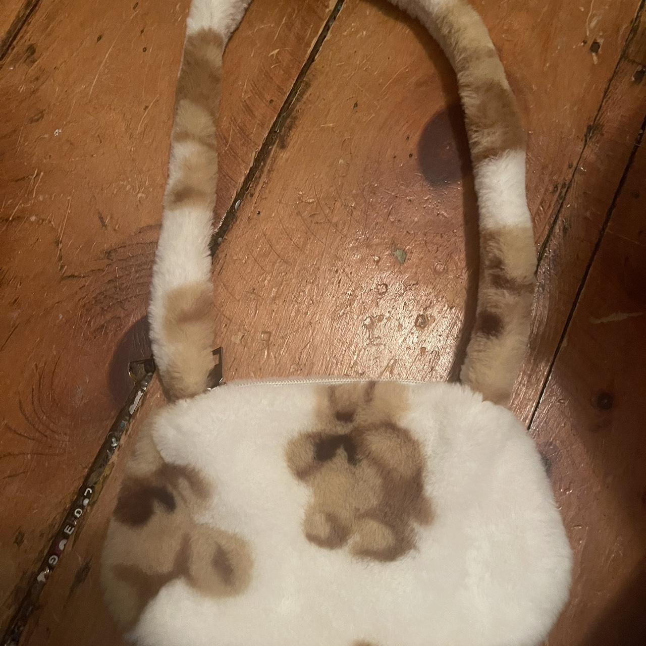 cute zip up teddy bear bag #purse #y2k #retro... - Depop