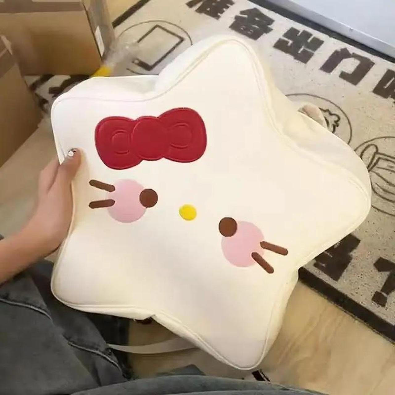 hello kitty star y2k backpack handbag bag super... - Depop