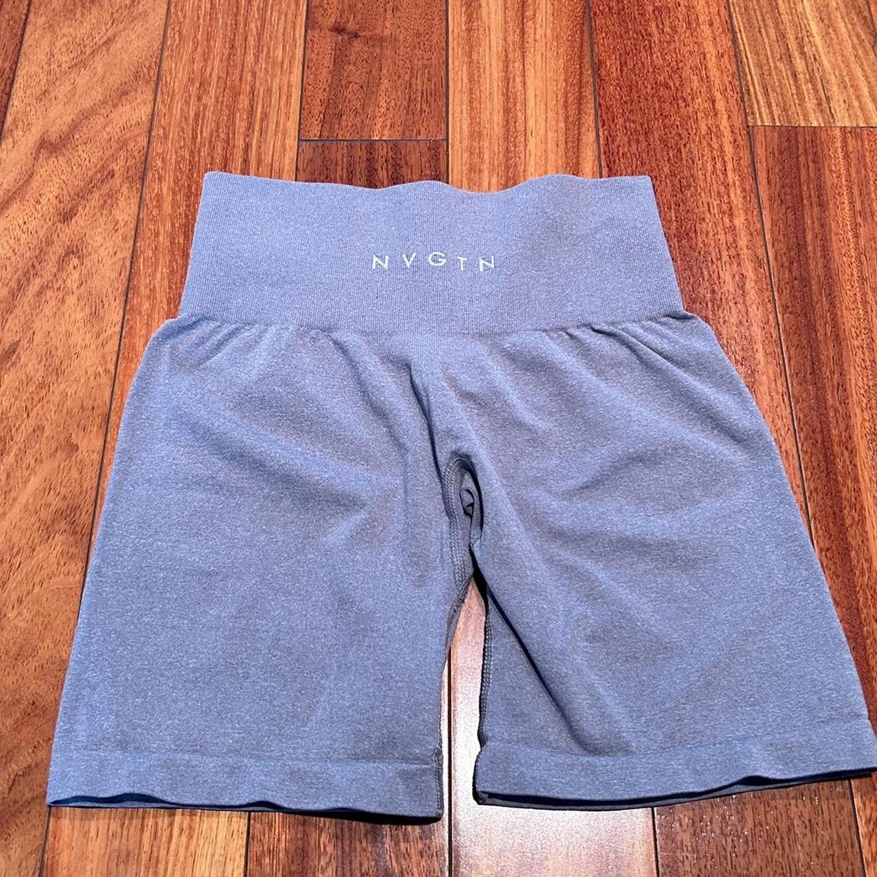 Nvgtn Seamless Biker Shorts Grey Size Xs No Contour Depop