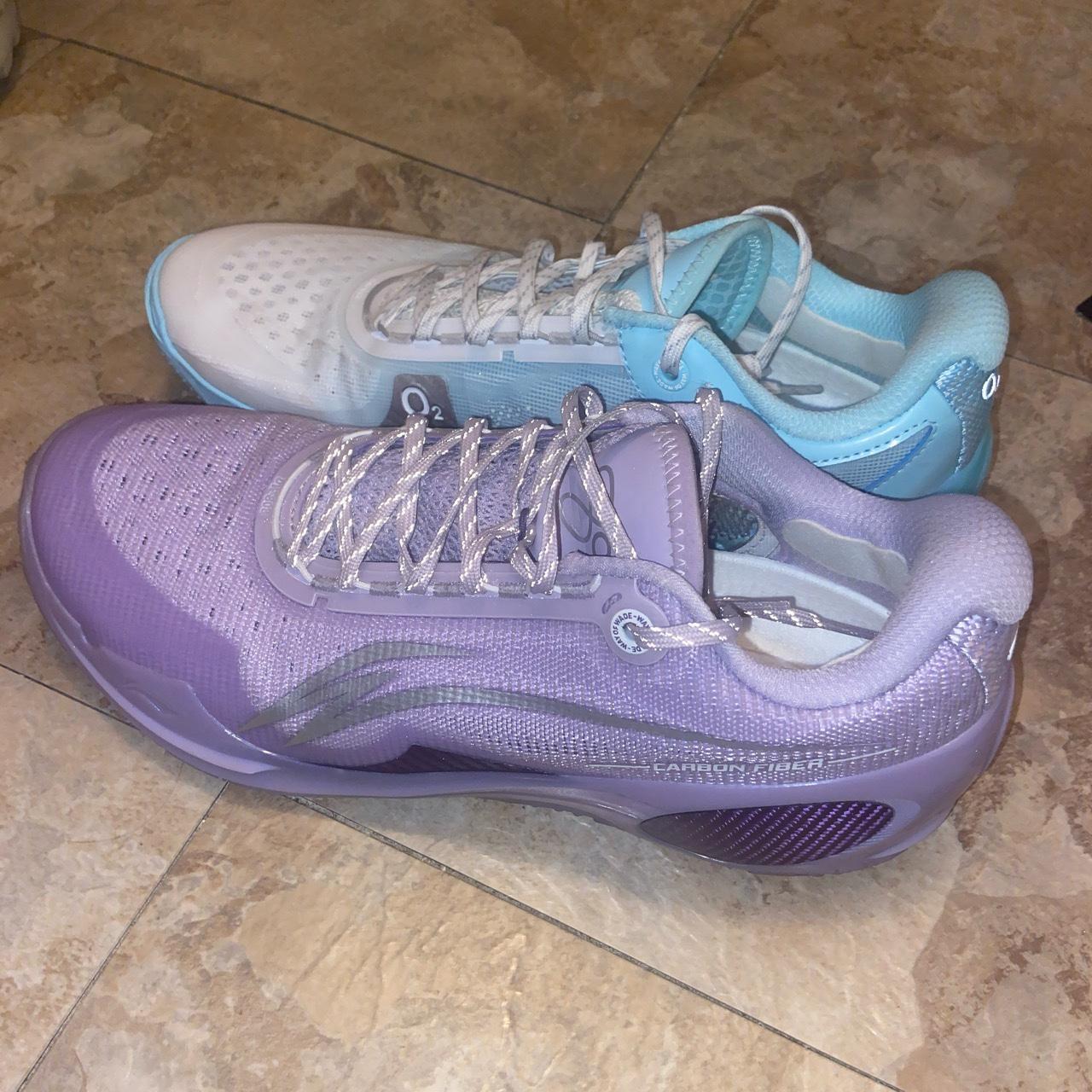 Way of Wade 808 v3 Ultra. Mismatch acid purple and... - Depop