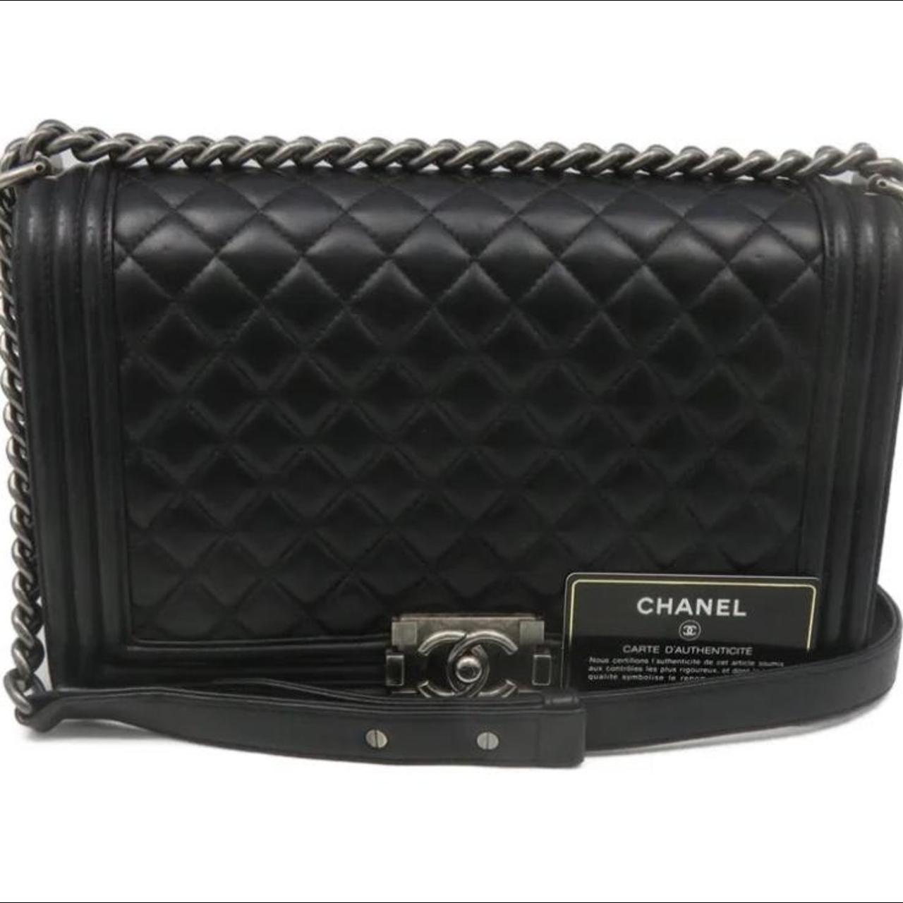 Black Chanel bag - Depop