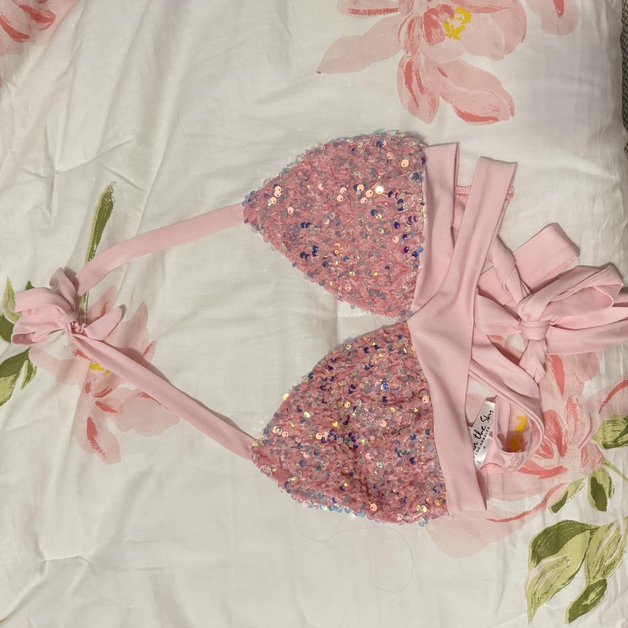 Lucy in the sky Sparkly Bra top - Depop