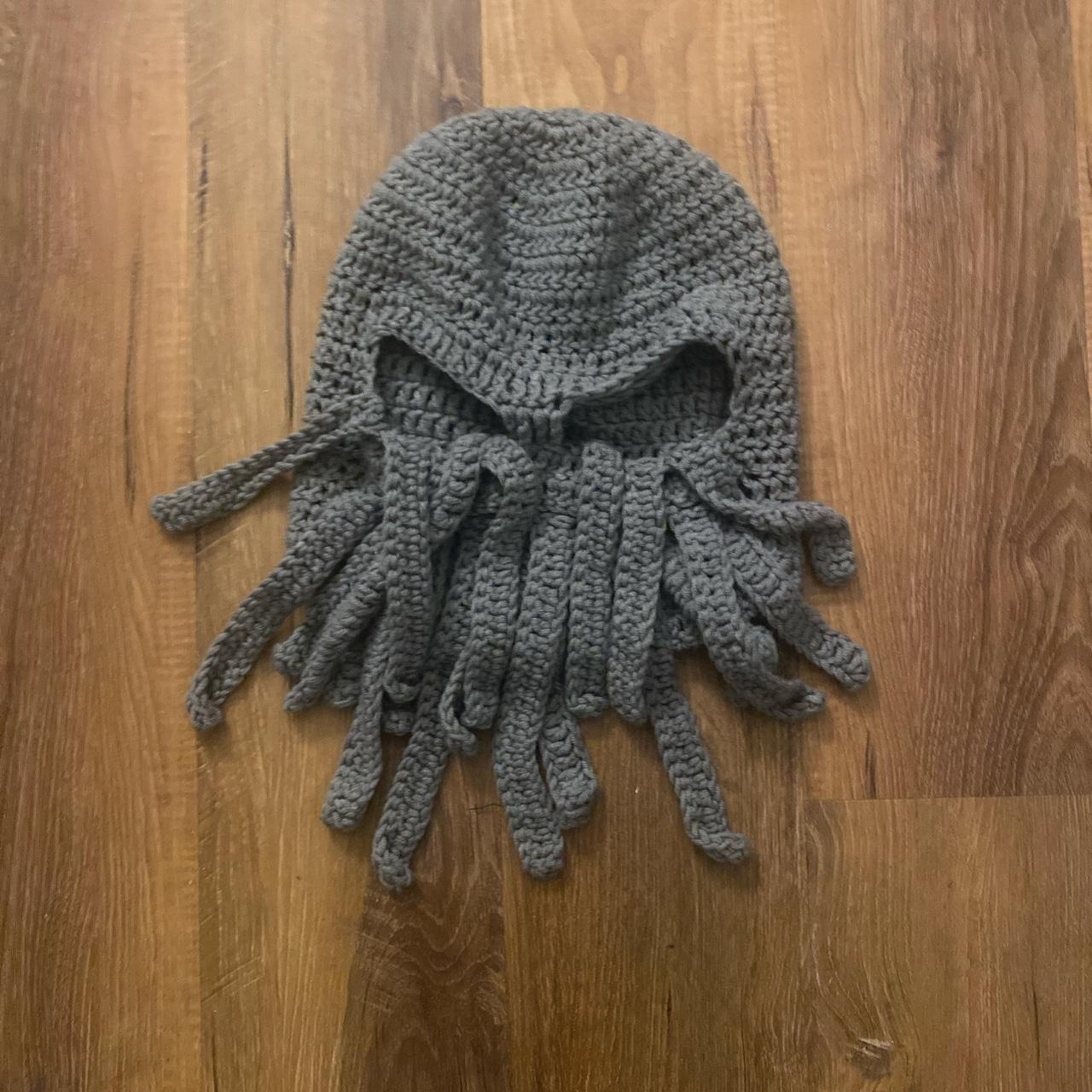 Crochet Squid Ski Mask #y2k #alternative #alt #emo... - Depop