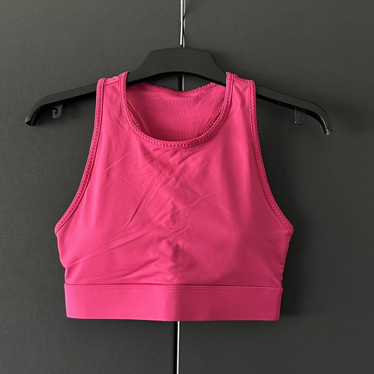 Fablethic sport Pink set Bra+ Leggings Size S/XS - Depop