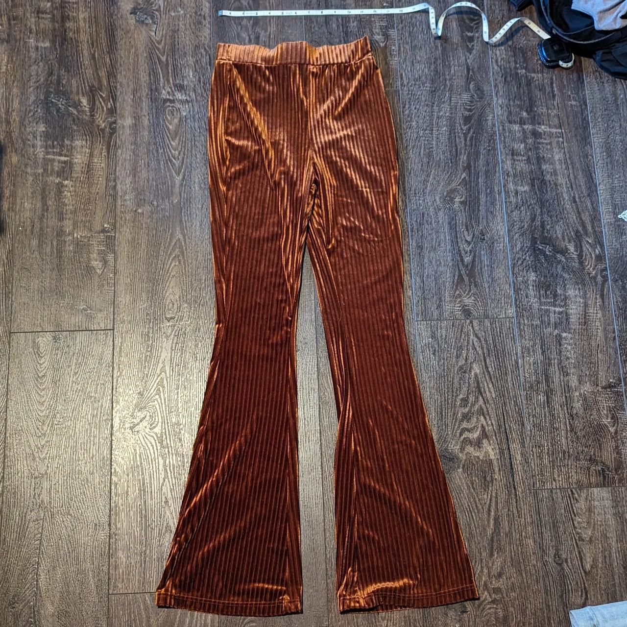 super cute and soft flare leggings 11in waist only... - Depop