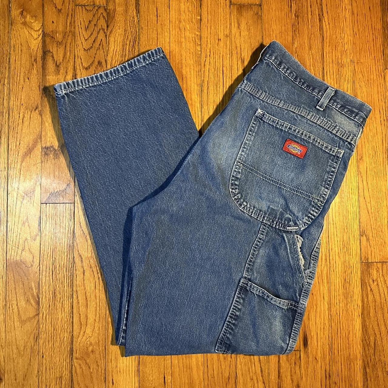 Washed Dickies Jeans small stains dm for offers 😁 ️ - Depop
