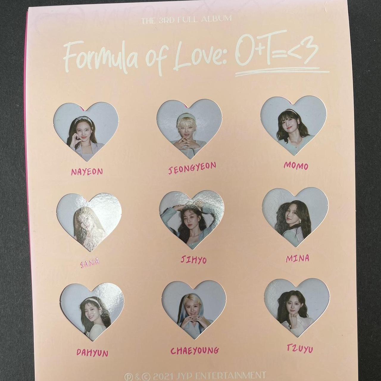 twice formula of love album good condition but there... - Depop