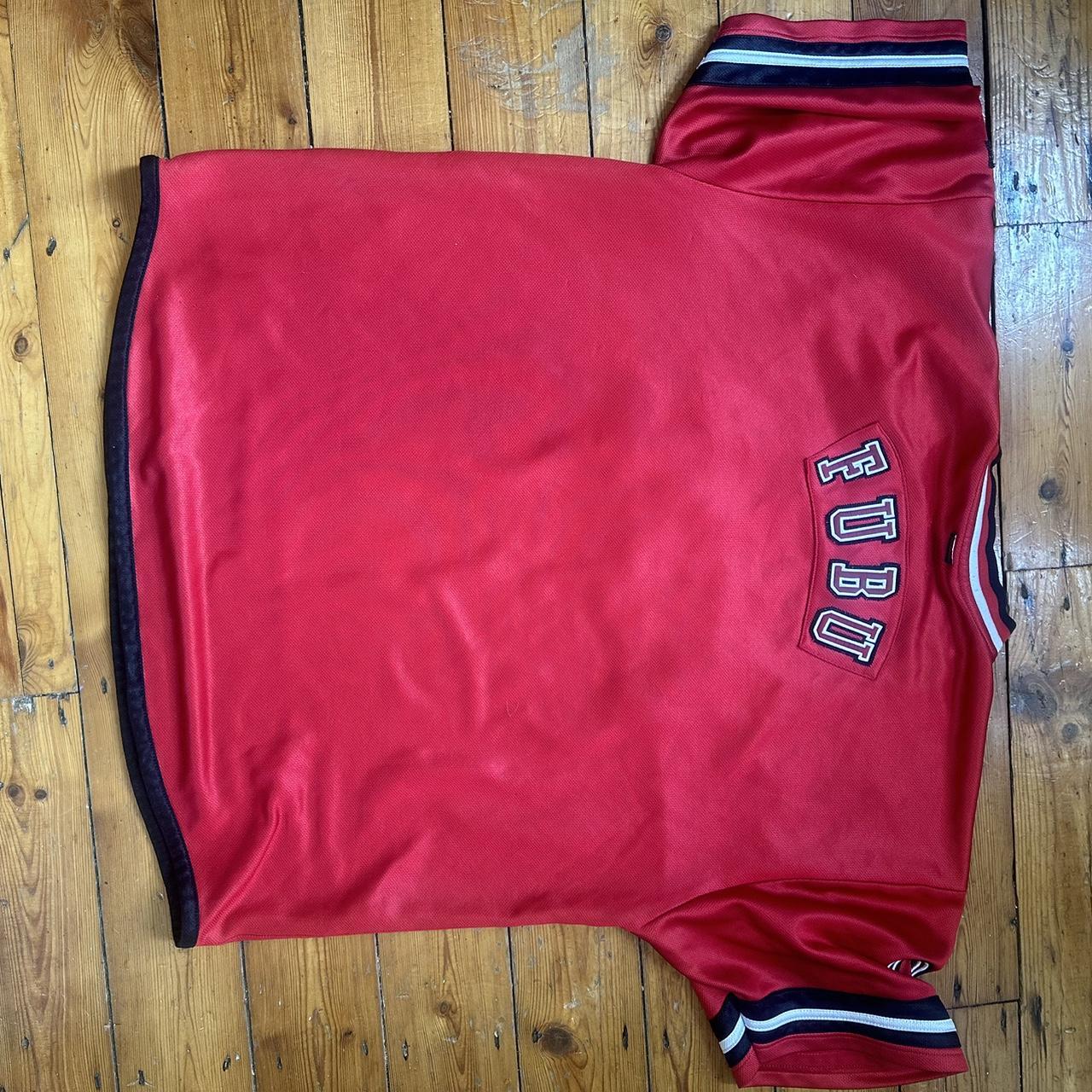Fubu basketball top xxl. Flaws as shown, not... - Depop