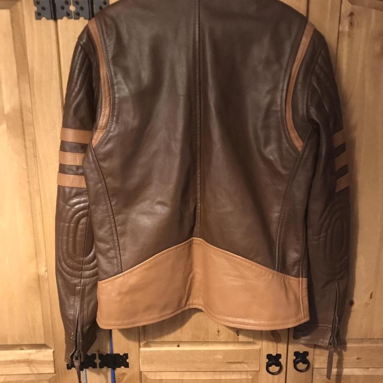 soul revolver leather jacket - wolverine origens... - Depop