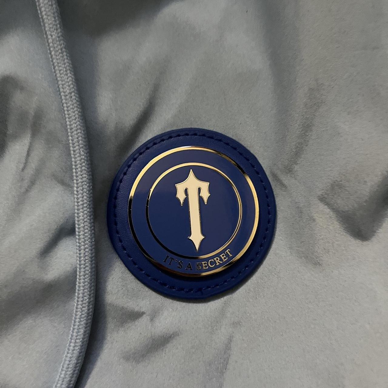 Light blue irongate Trapstar windbreaker, never used - Depop
