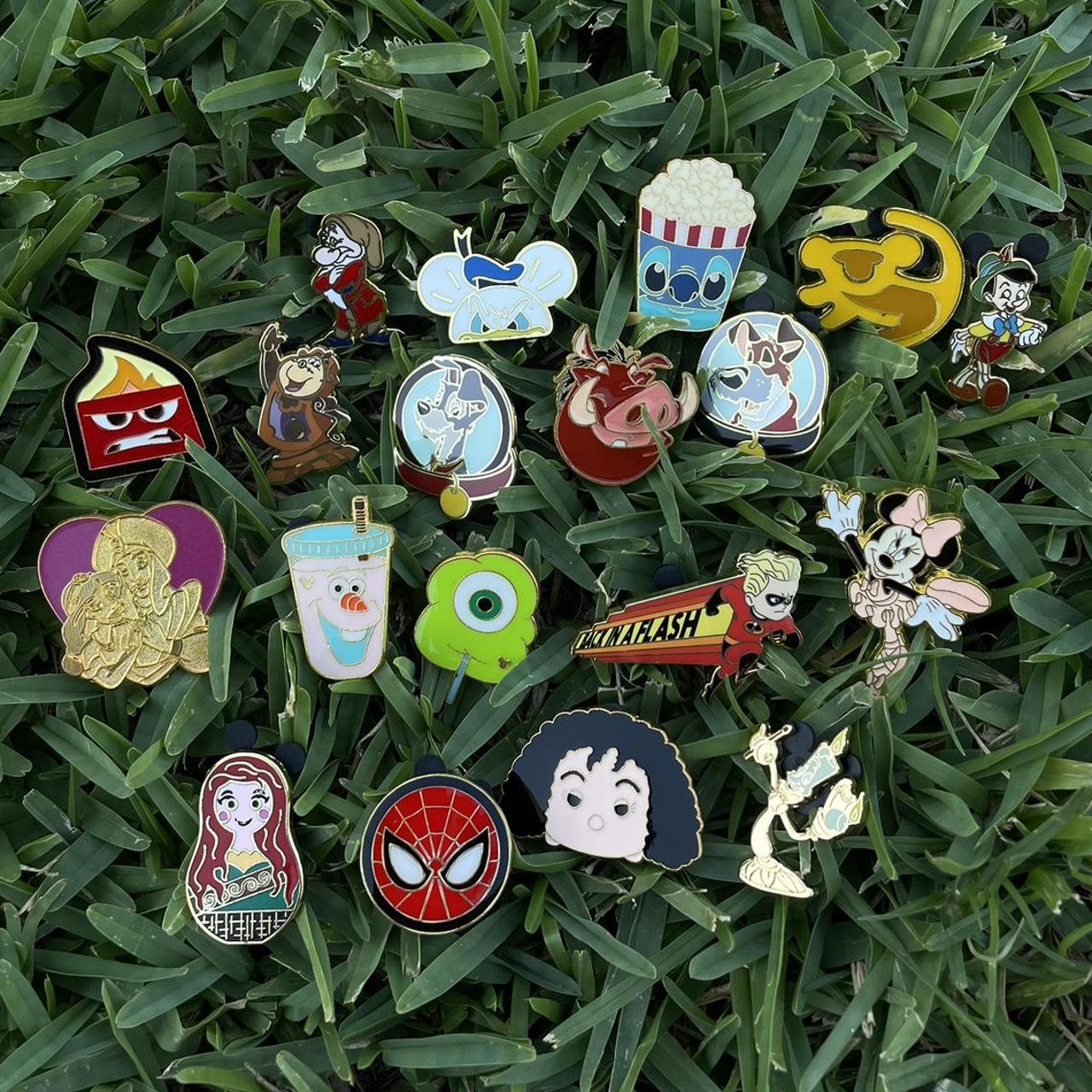 Disney Collector Pins. All have a gold back.... - Depop