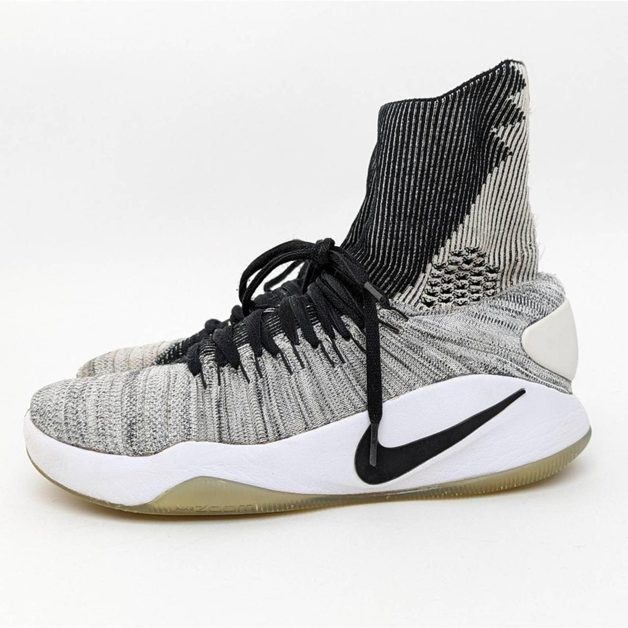 Nike Hyperdunk Flyknit 2016 Oreo - 9.5 COLORWAY:... - Depop