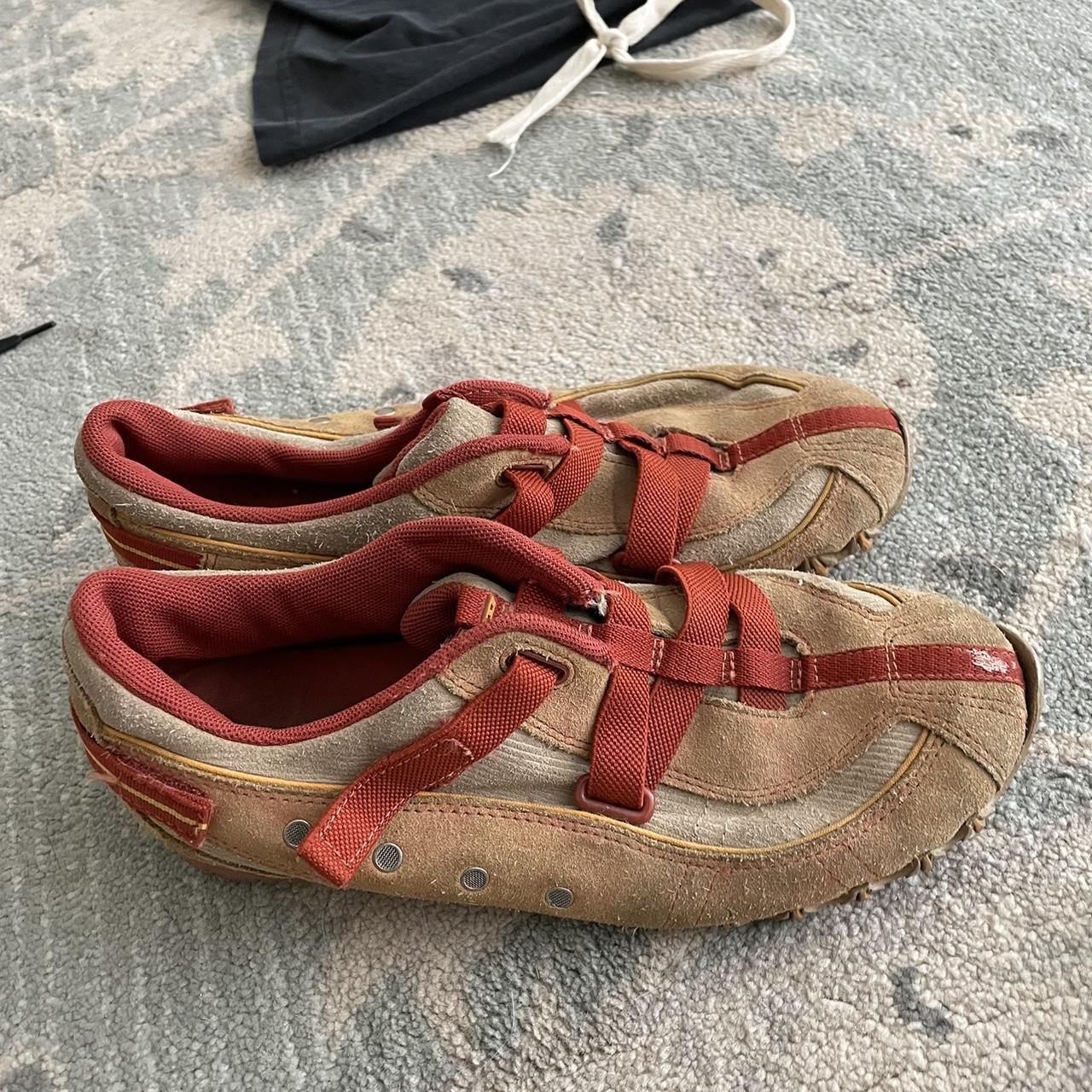 Vintage Diesel Z strap sneaker Size: 7 Obvious... - Depop