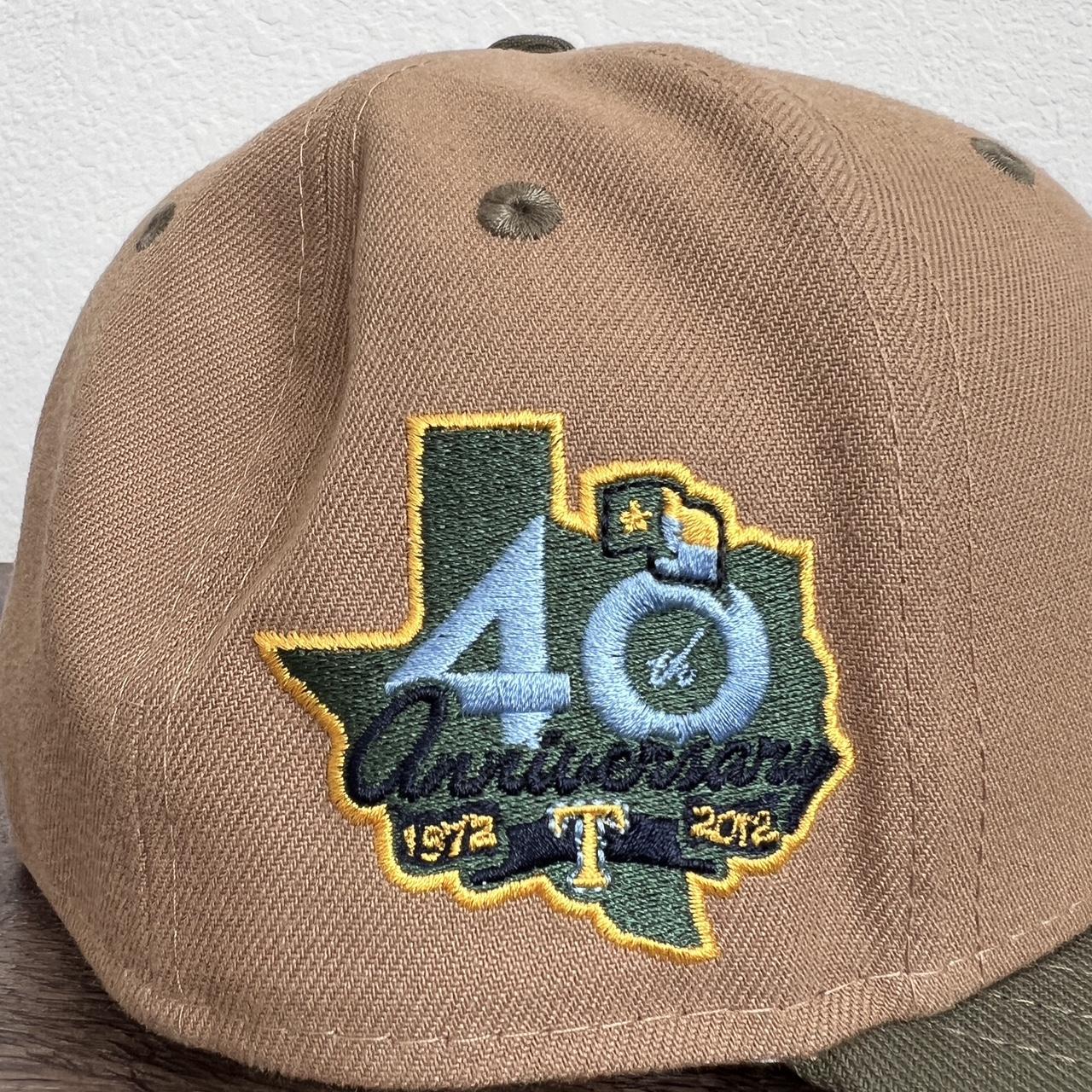 Hatclub Texas Rangers 7 1/8 Fitted Hat W/40th... - Depop