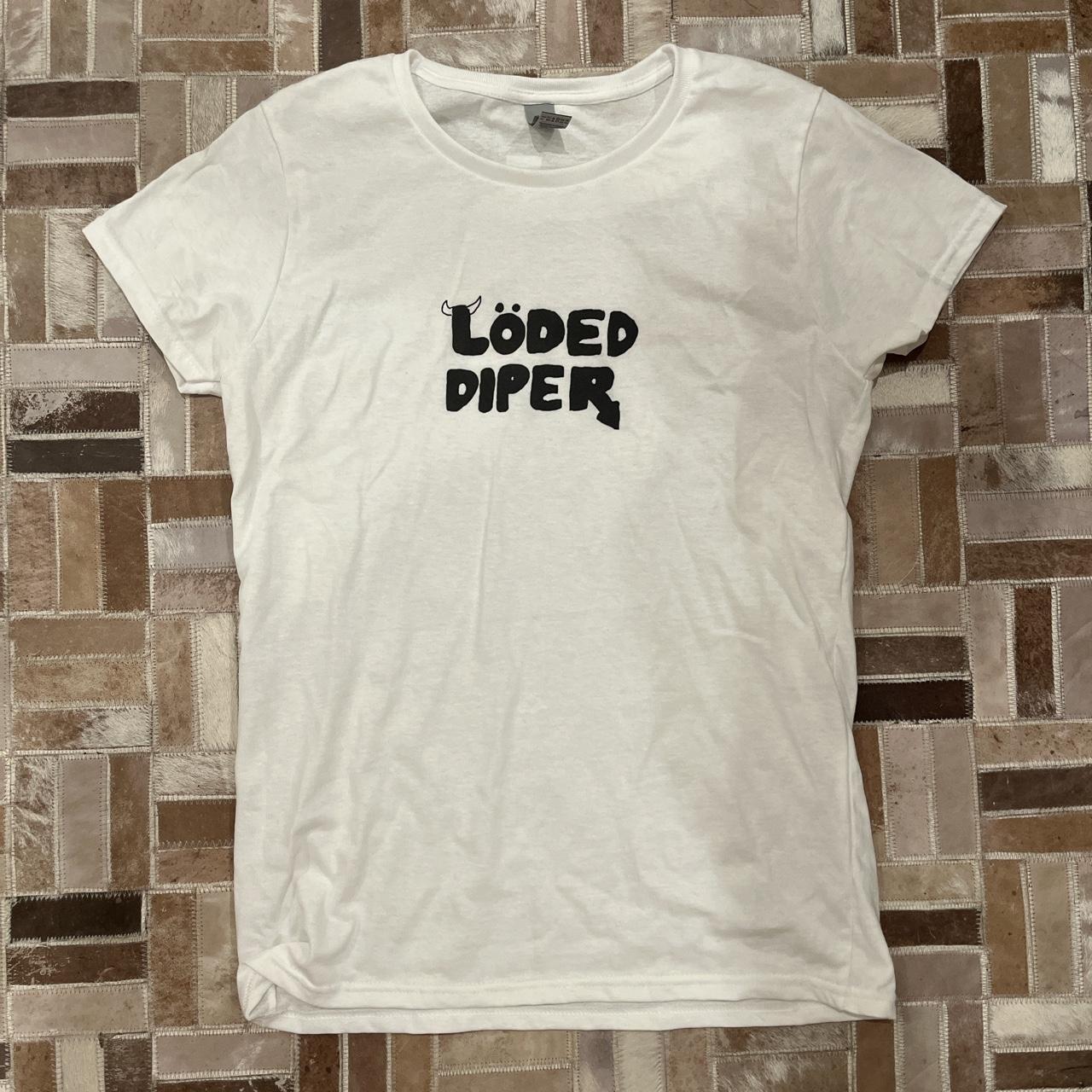Loded Diper T-shirt in size small- made by... - Depop