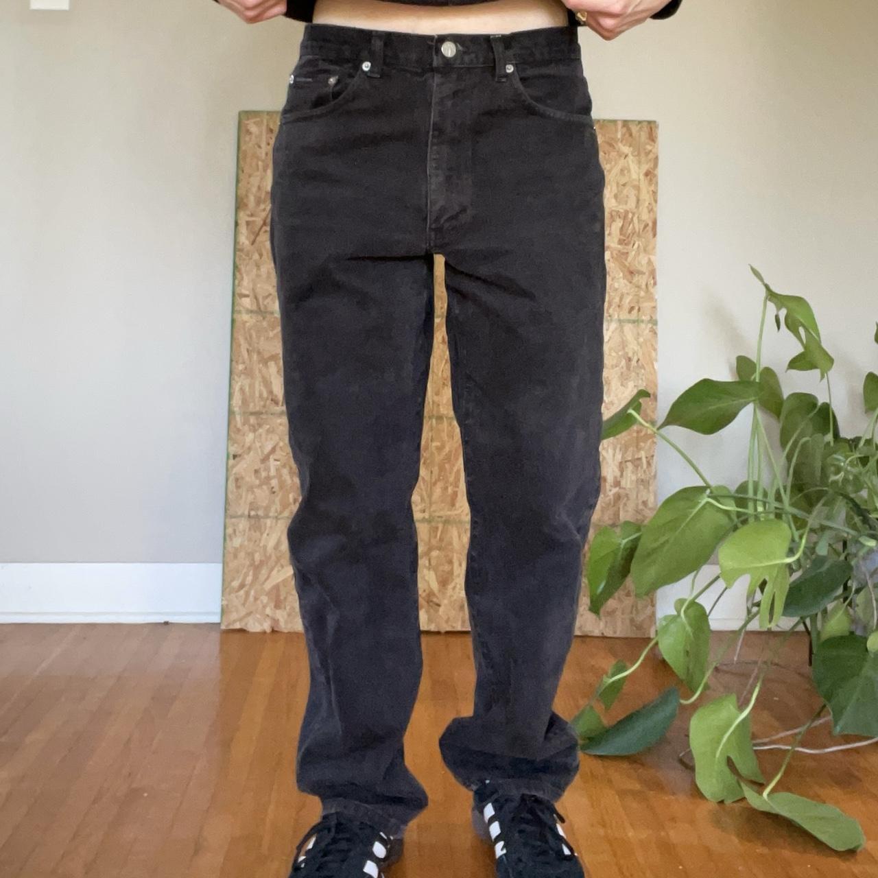 CALVIN KLEIN BLACK DENIM JEANS Men’s 31”... | Depop