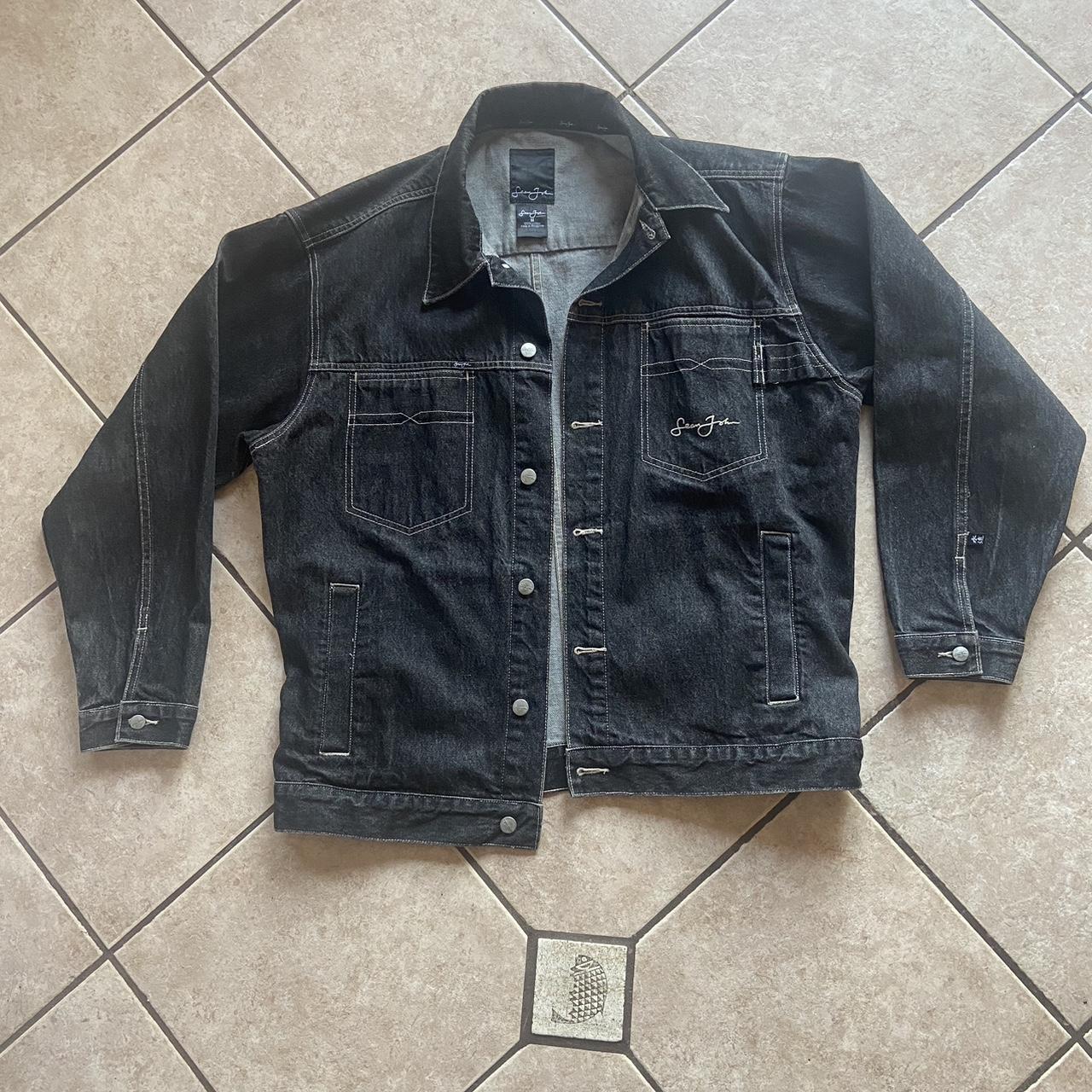 Sean John men's denim jacket - Depop