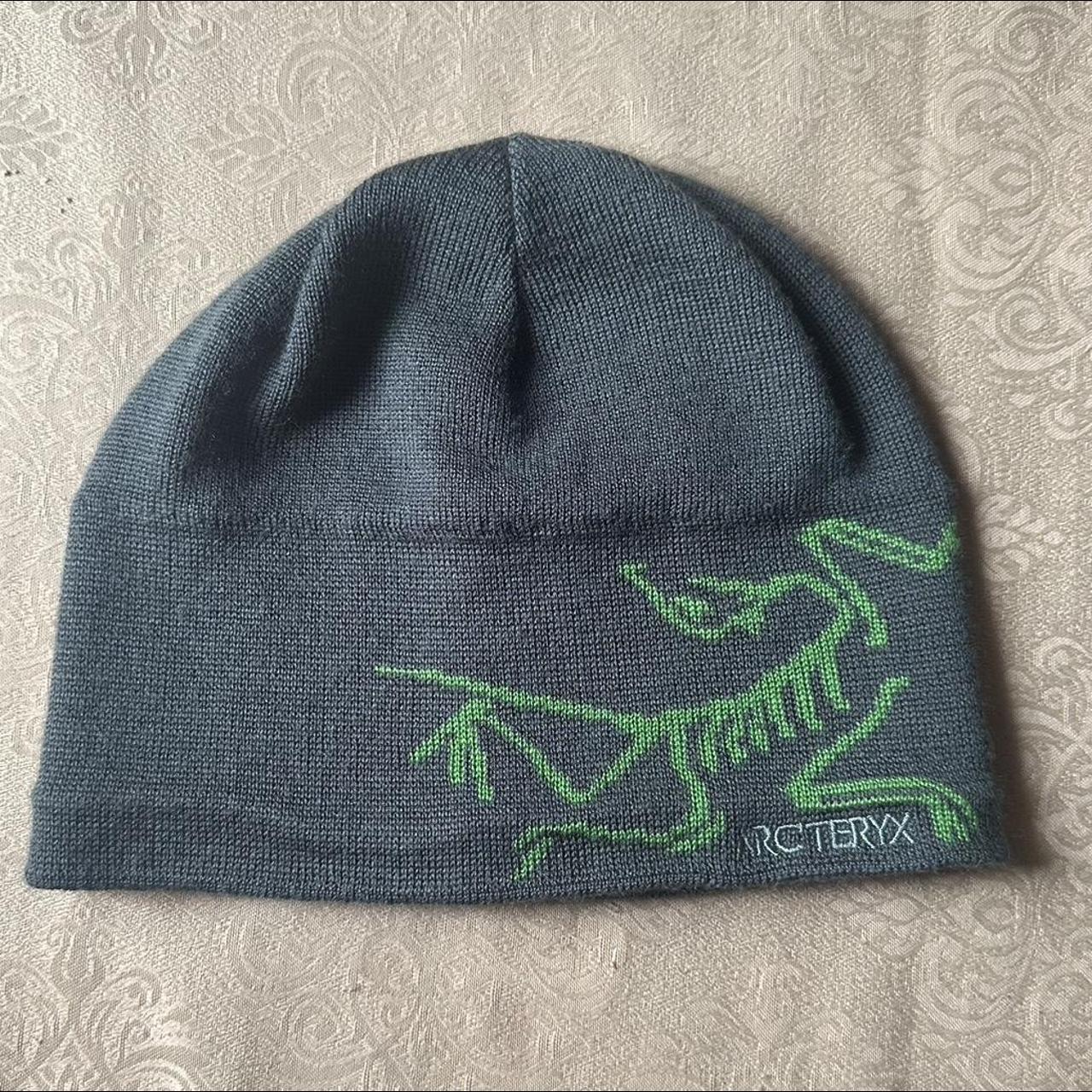 green arcteryx toque / beanie ⭑ in good condition;... - Depop