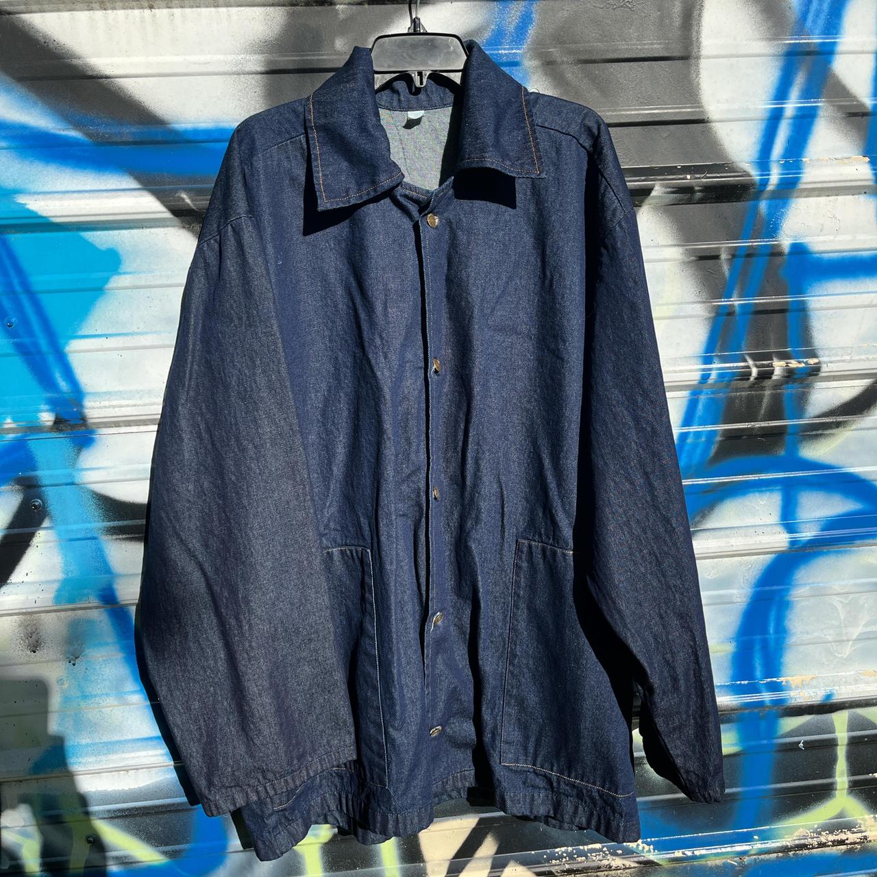 Made In USA Prison Enterprises Denim Prison Chore... - Depop