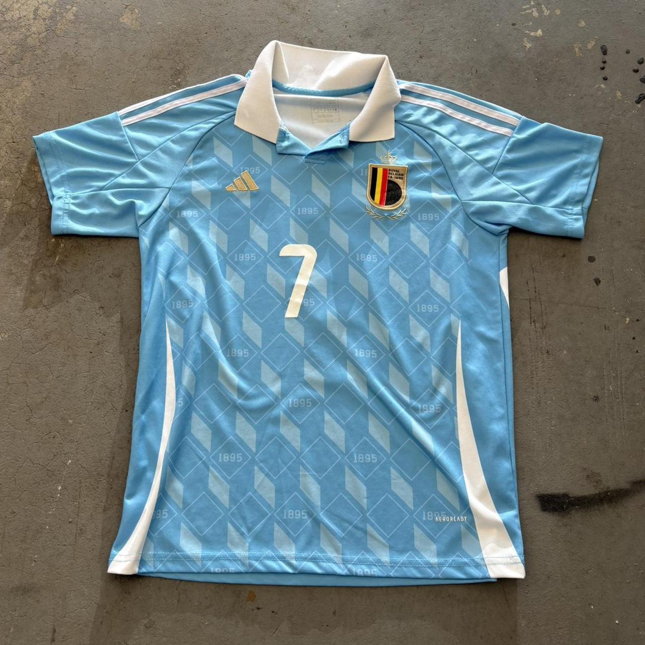 2024-25 belgium KDB away kit, super comfy and easy... | Depop