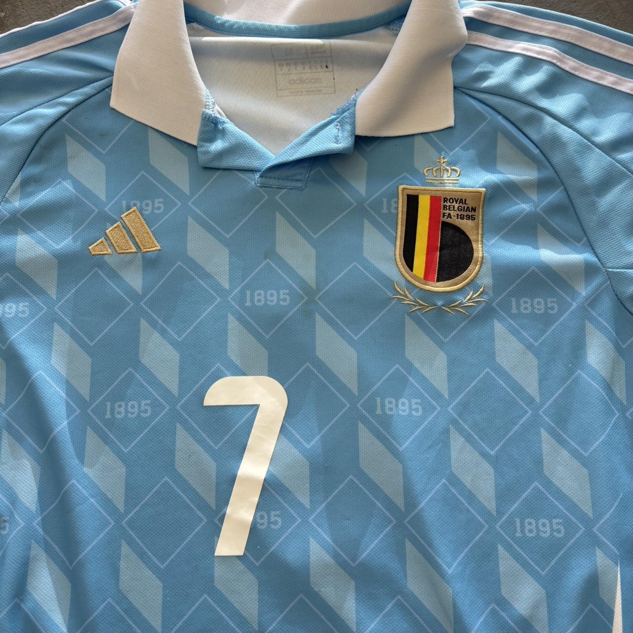 2024-25 belgium KDB away kit, super comfy and easy... | Depop