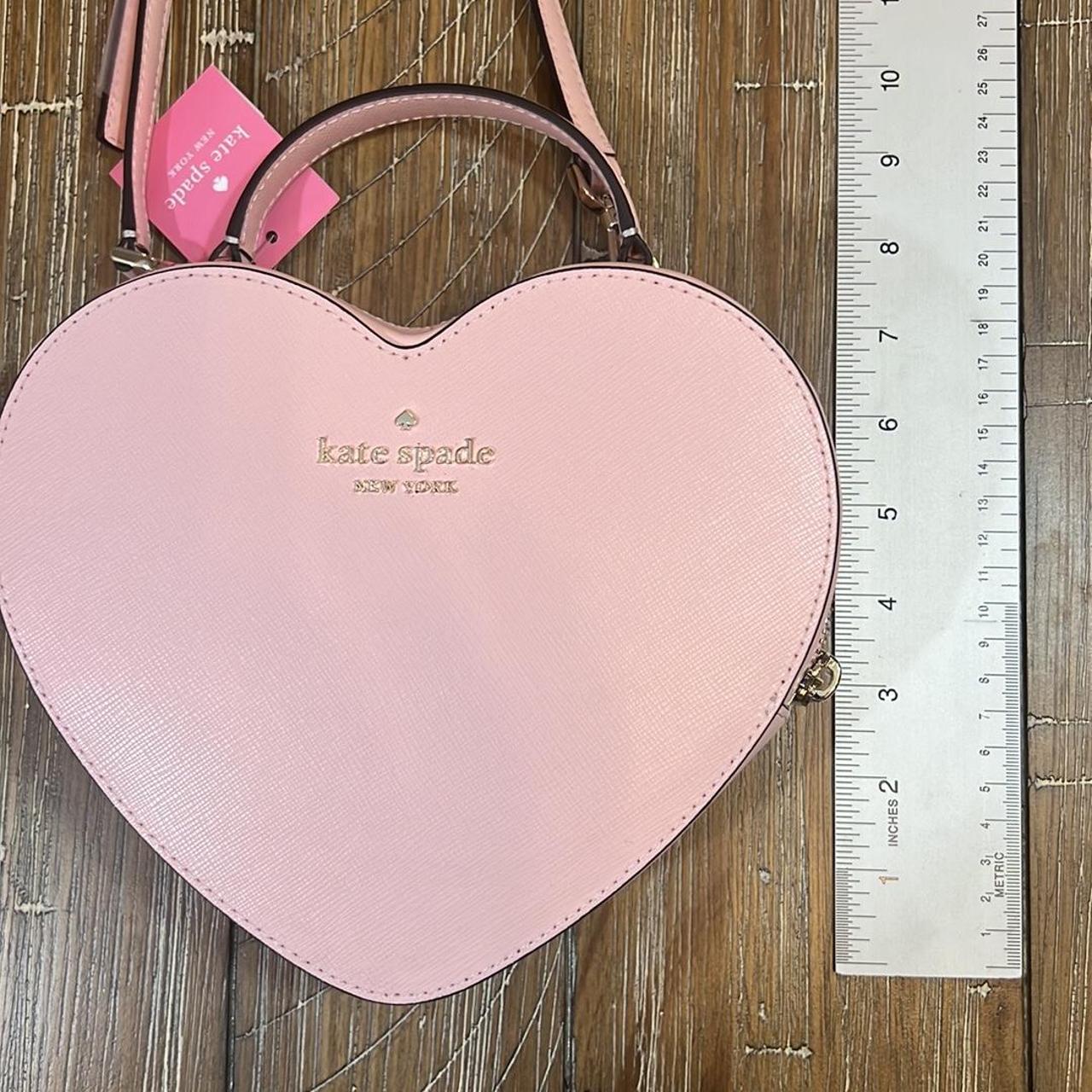 Kate Spade heart shaped purse! The item is in great... - Depop