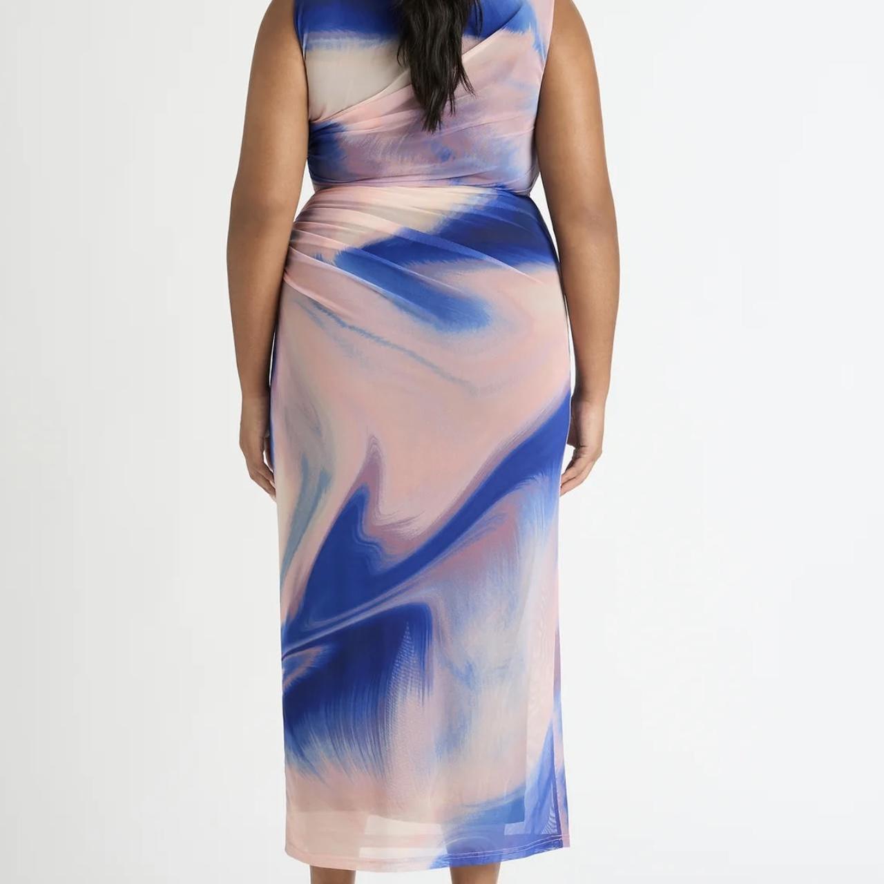 Sheike Tornado Mesh Dress - Depop