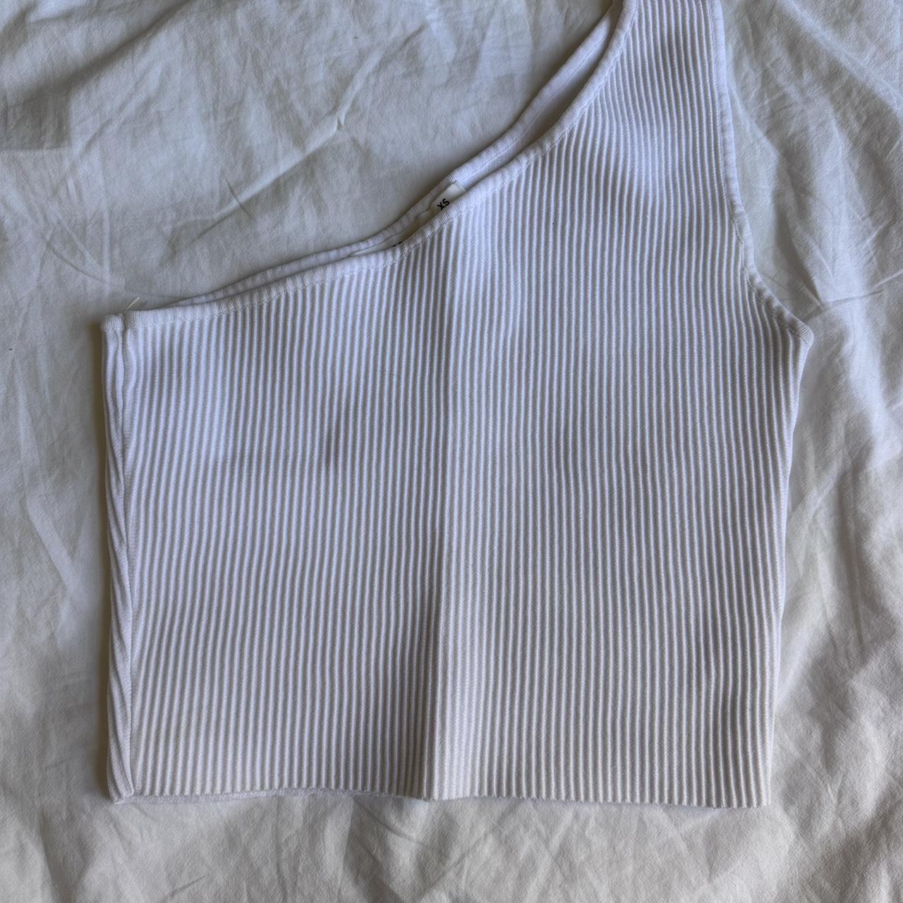 glassons one shoulder top never worn - Depop