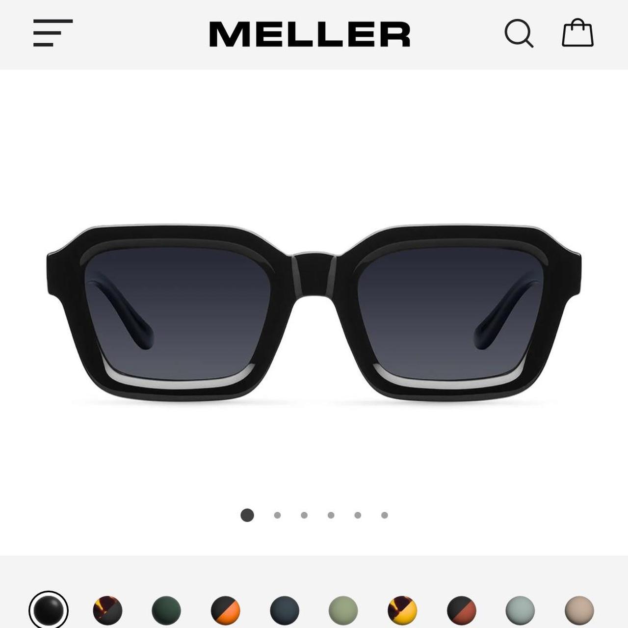 meller all black sunglasses Nyah All Black really... - Depop