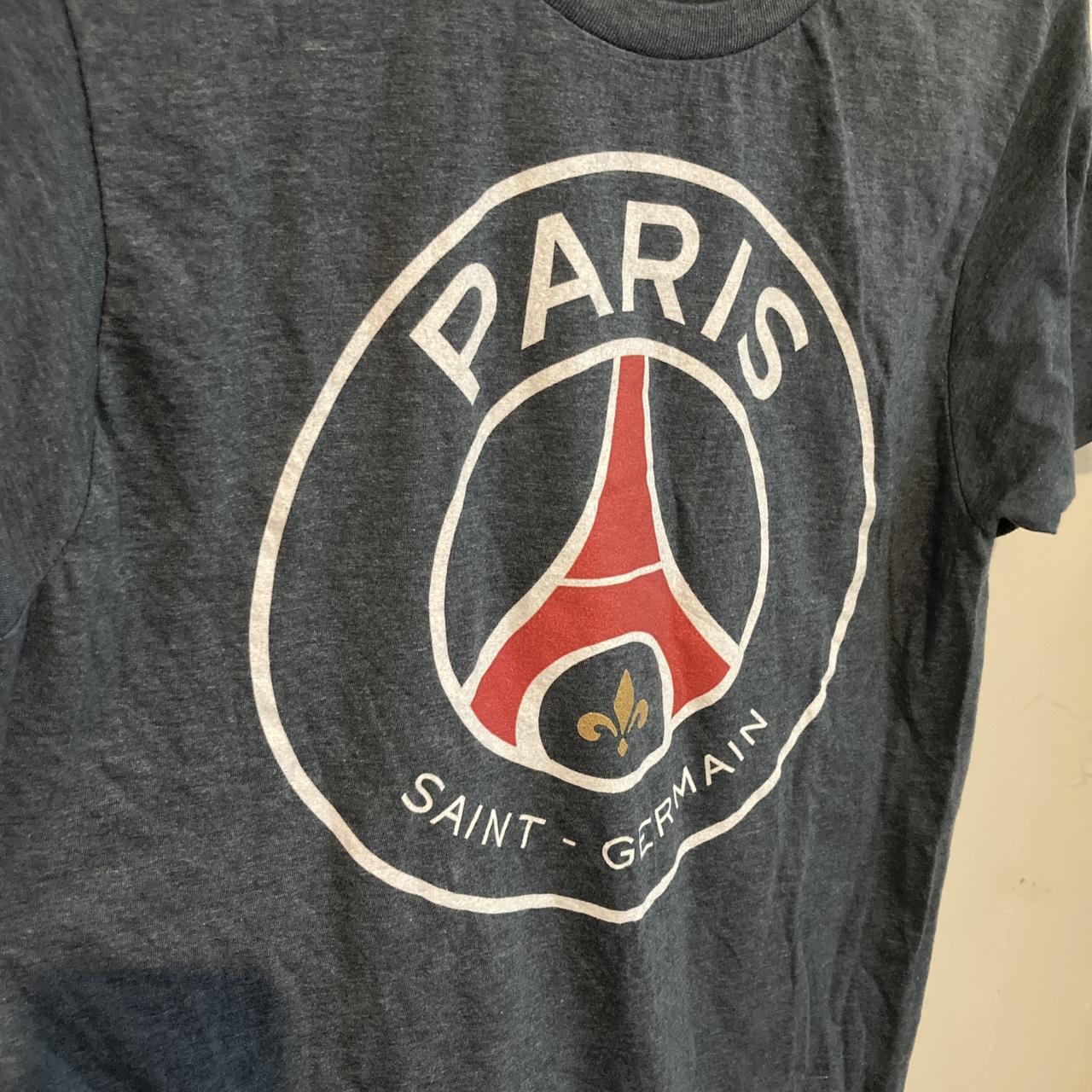 small PSG Soccer ⚽️ T-shirt size : Small great... - Depop
