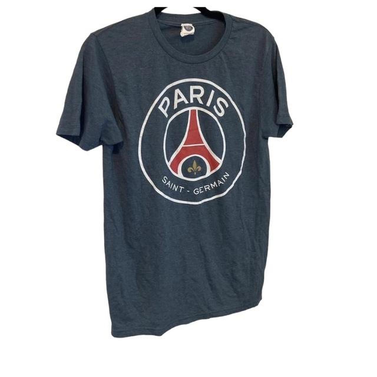 small PSG Soccer ⚽️ T-shirt size : Small great... - Depop