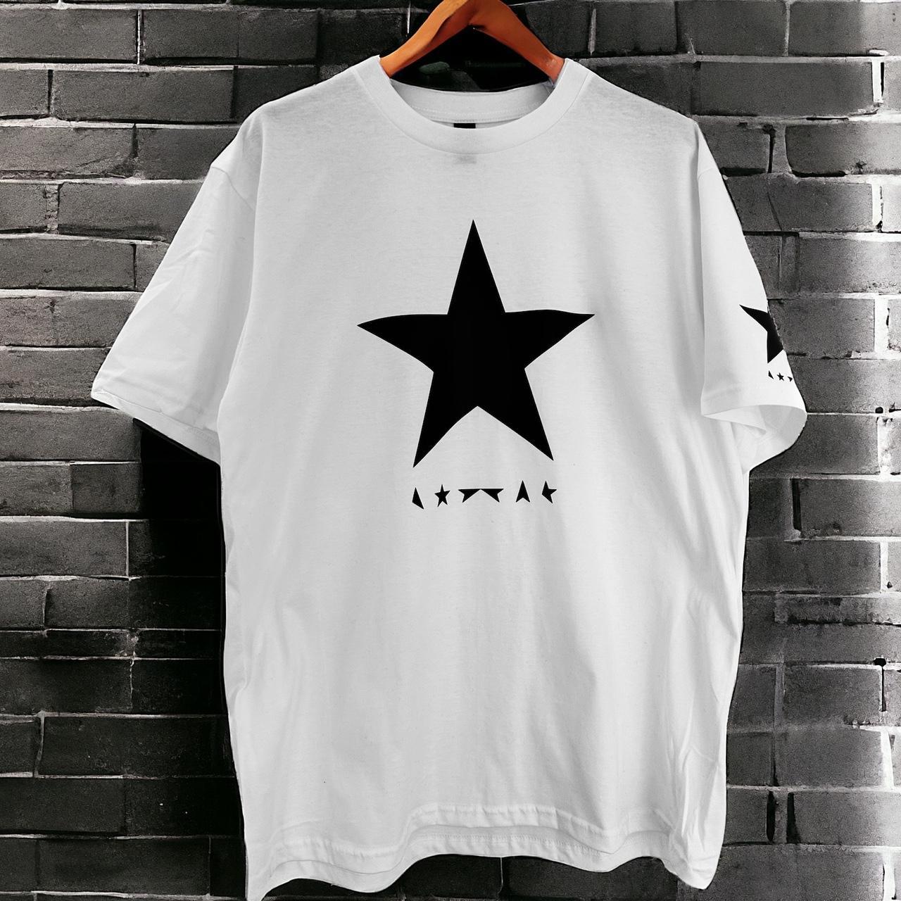 BLACKSTAR -David Bowie - T-Shirt Brand New - Made... - Depop