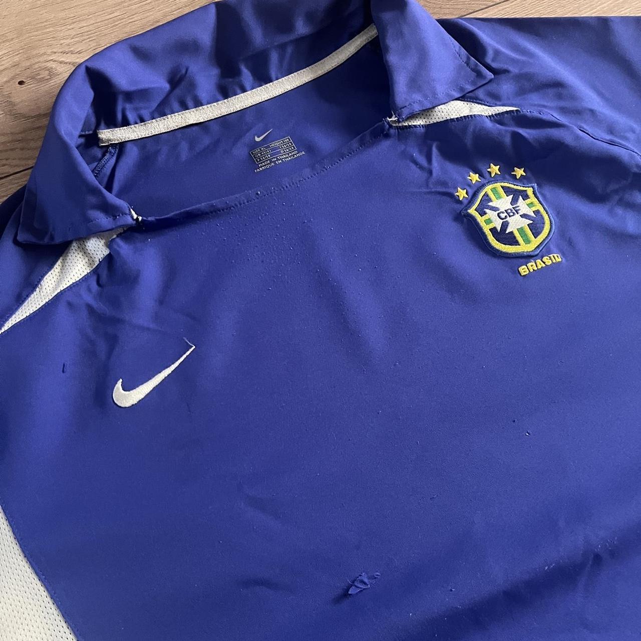Brazil 2002 away football kit Size XL P2P: 23... - Depop