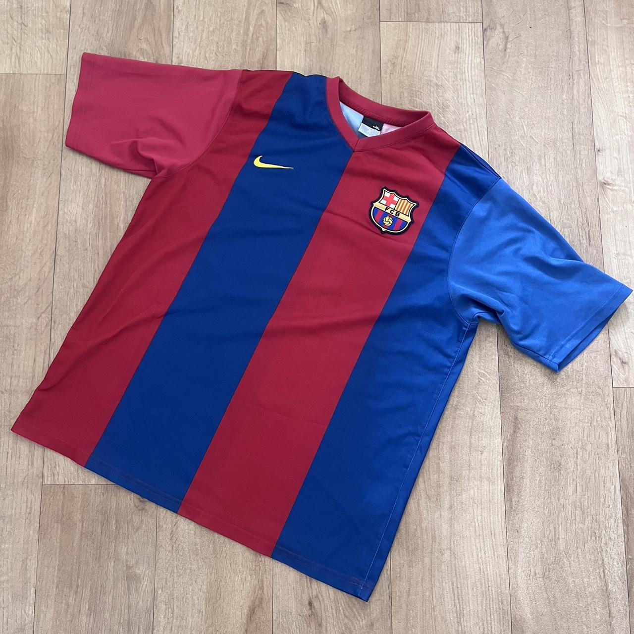 Barcelona 2006/07 home football kit Size L. P2P:... - Depop
