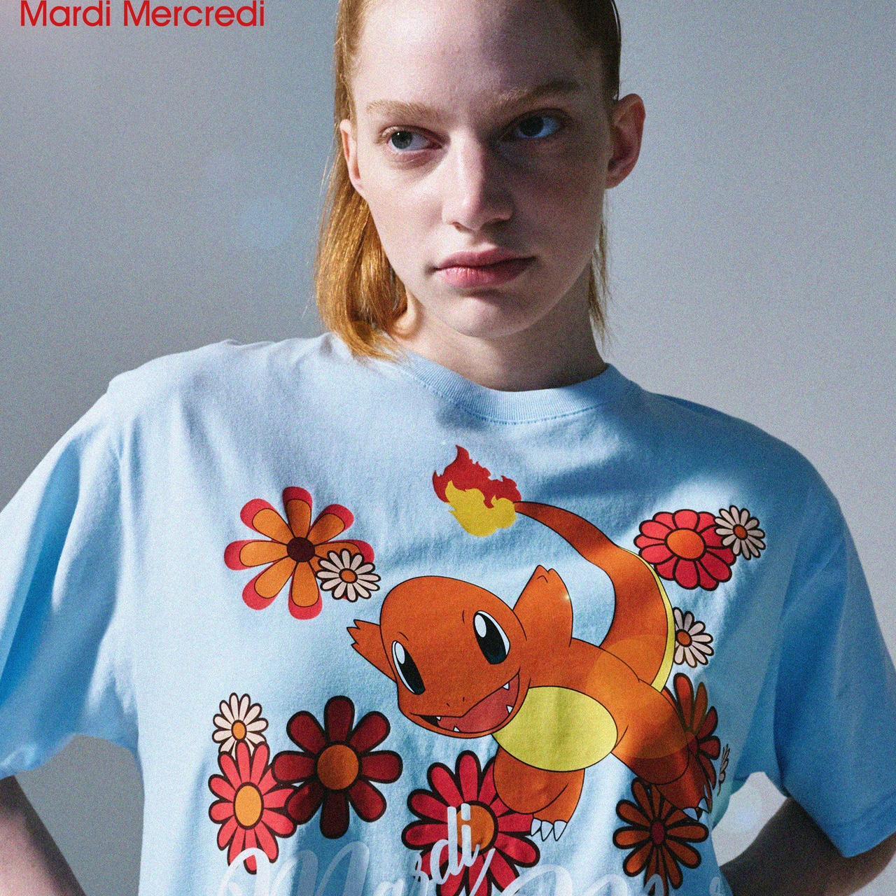 Mardi Mercredi x Pokémon T-Shirt Oversized Fit... - Depop