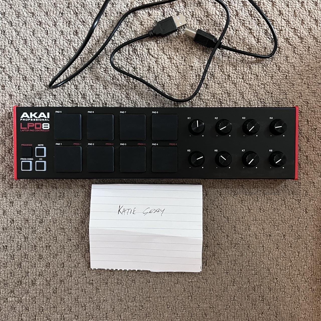 AKAI LPD8 MIDI Pad Controller - Brand new at... - Depop