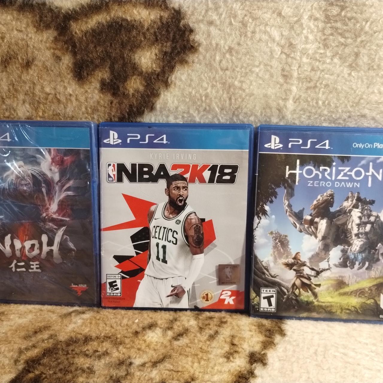 PS4 Video Game Bundle 3 Video Games: NBA 2K18, NIOH... - Depop