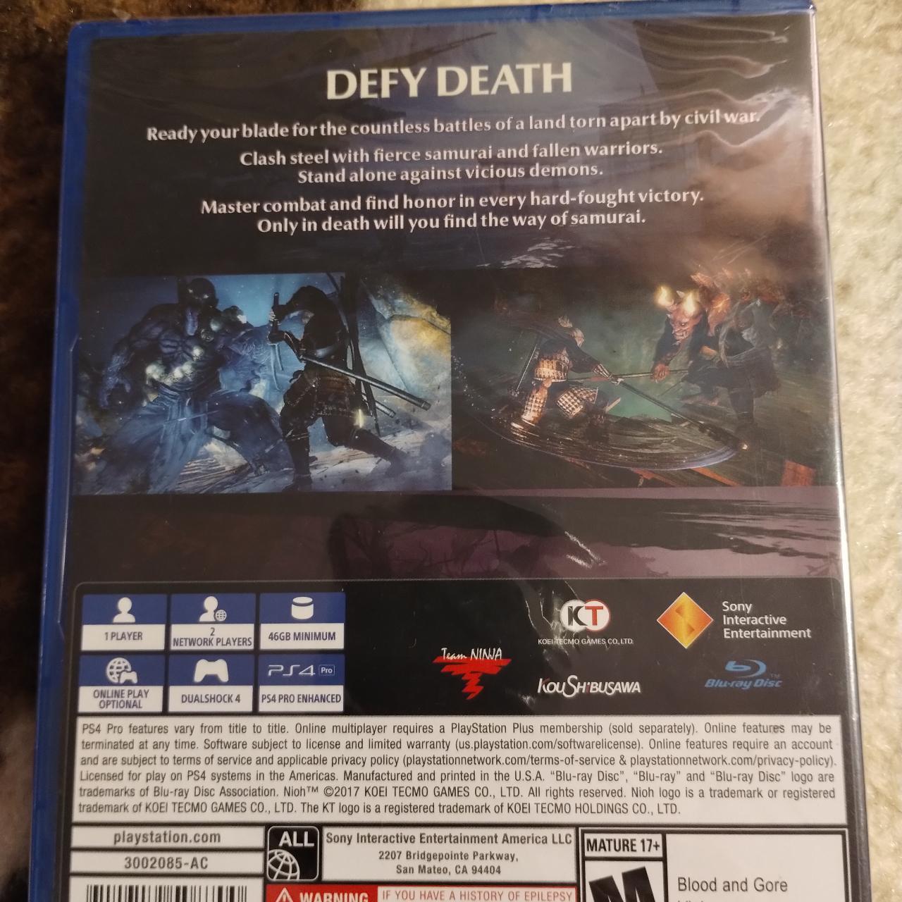 PS4 Video Game Bundle 3 Video Games: NBA 2K18, NIOH... - Depop