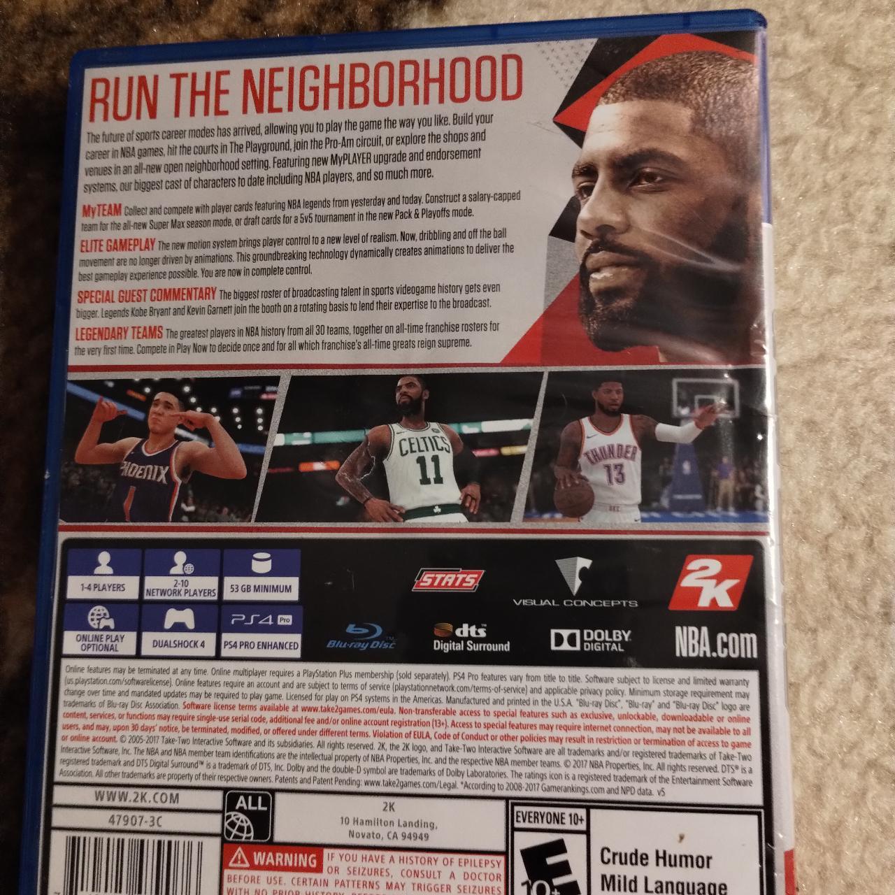 PS4 Video Game Bundle 3 Video Games: NBA 2K18, NIOH... - Depop