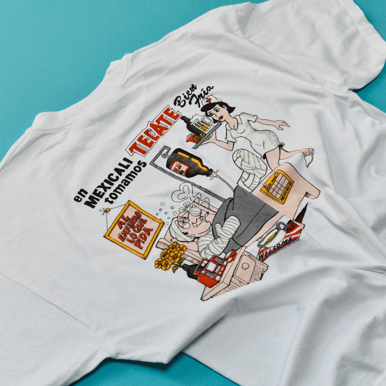 Wild Official Tecate Cerveza Merch Tee Wild... | Depop