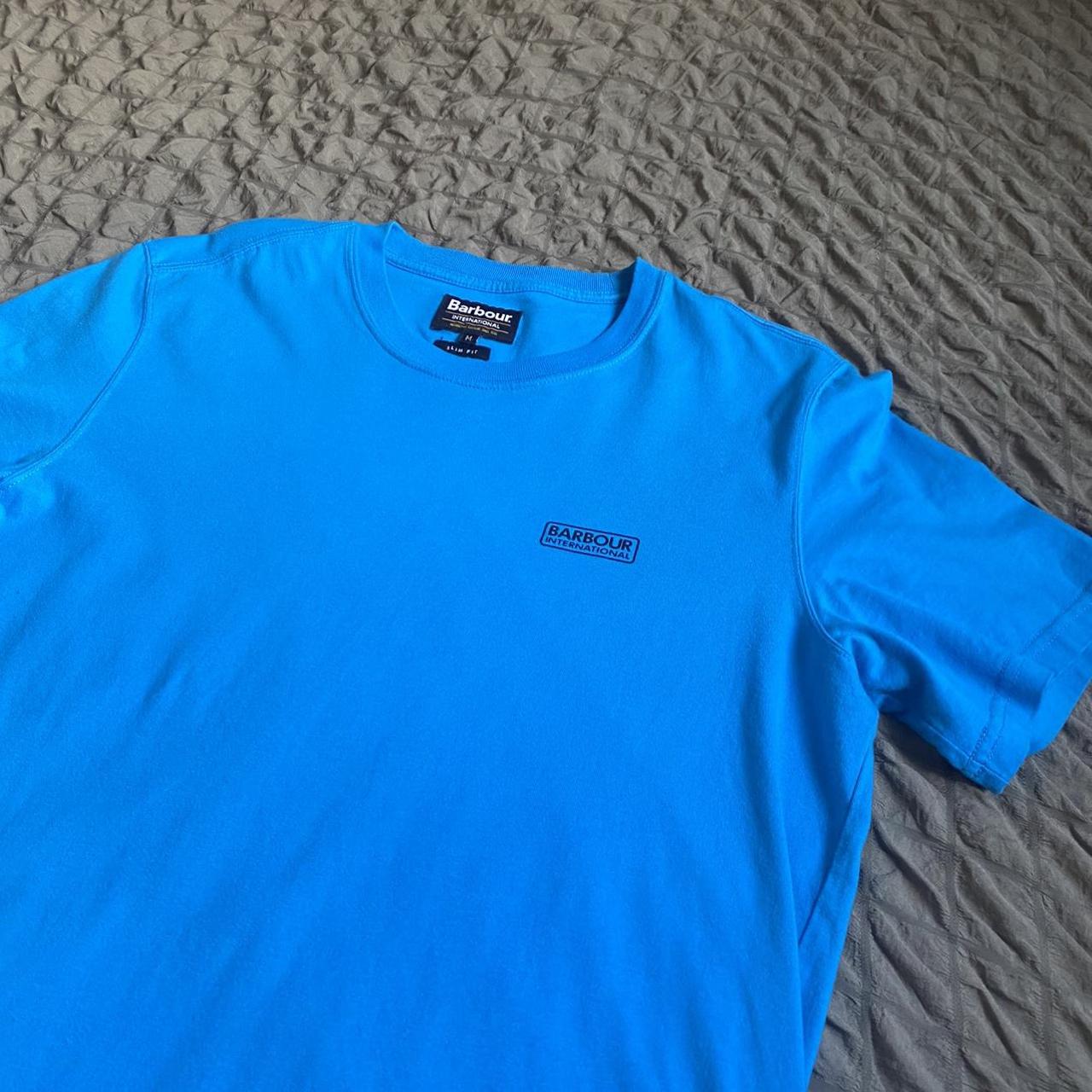 Turquoise Barbour top Never worn Size medium... - Depop