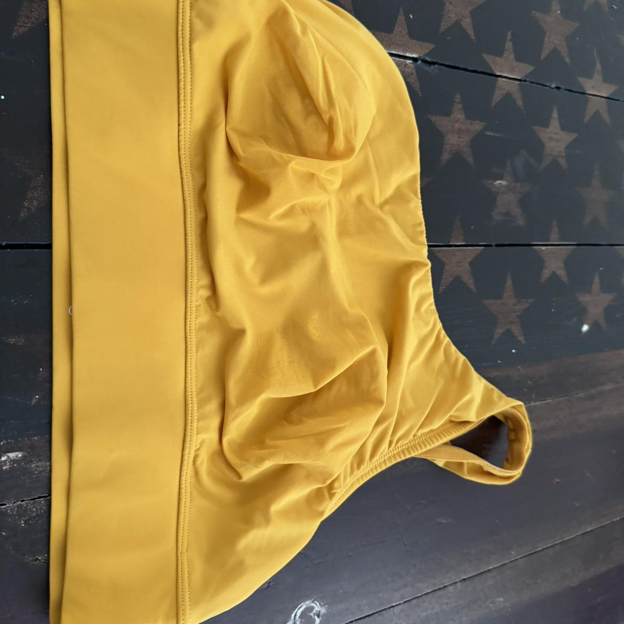 Parade yellow bra top. Size small. - Depop