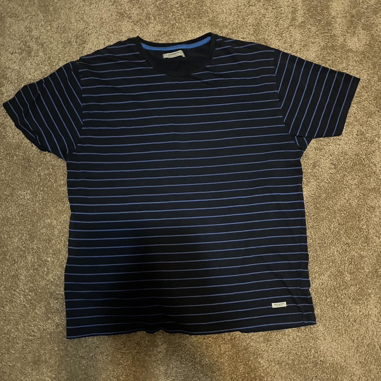 Striped Springfield shirt - Depop